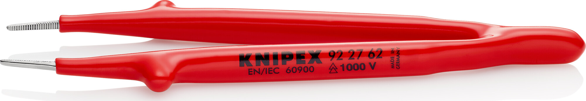 KNIPEX KNIPEX 92 27 62 Precision Tweezers insulated 150 mm | 30,000 Tools at Tools-Giant Online Shop